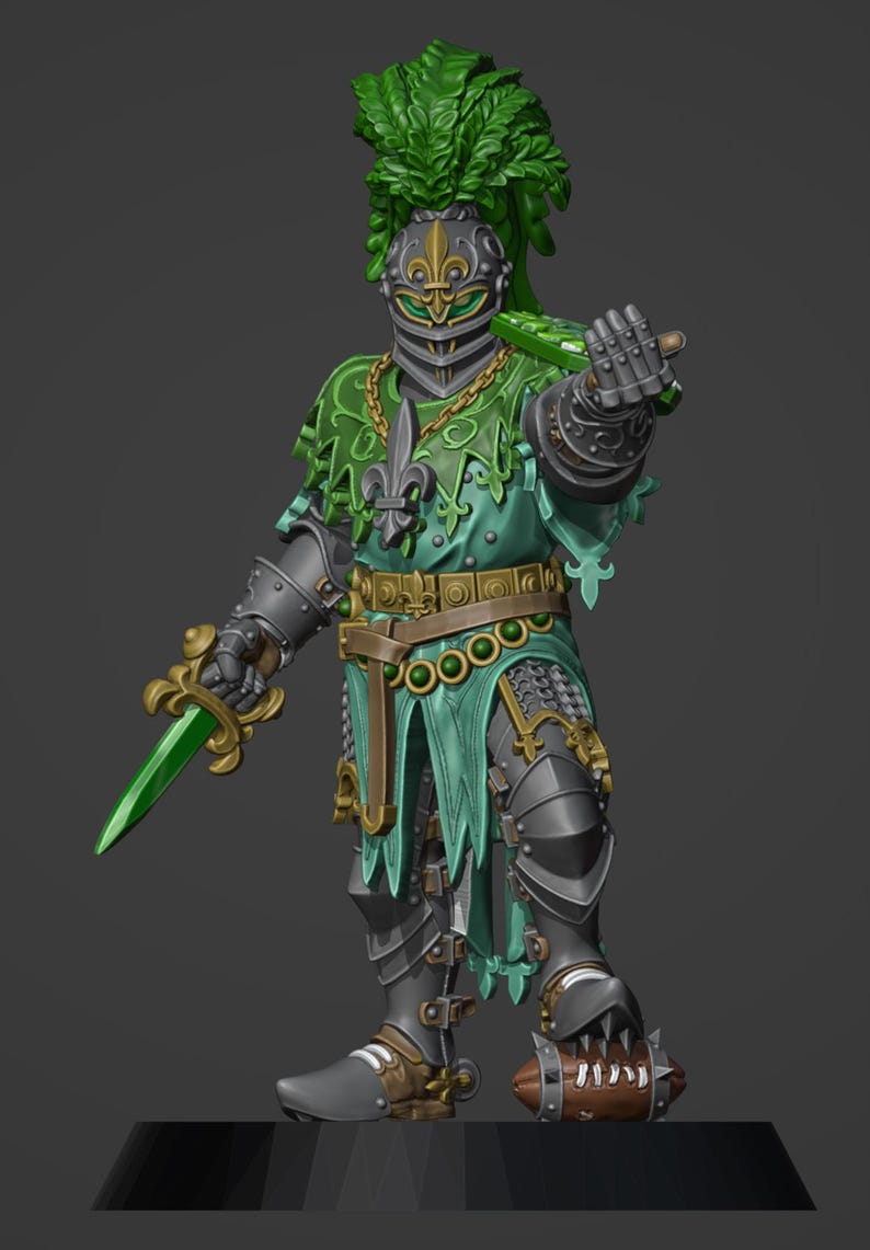 Sir Salad of Lettuce III, Champion of the Lady of the Leek | Blood ...