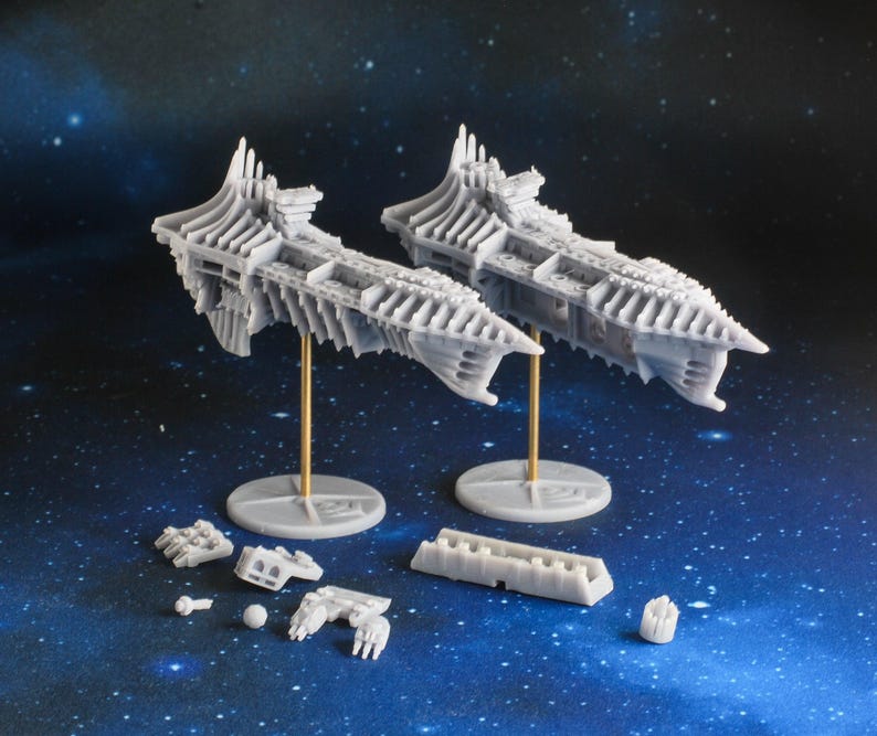 Banshee Class Grand Cruiser | Battlefleet Gothic | Space Fleets | Proxy ...