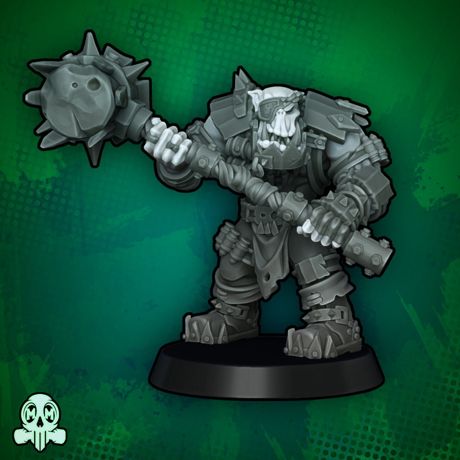 Orc Serg With Toothed Hammer | Ork | Proxy | Tabletop | Wargaming ...