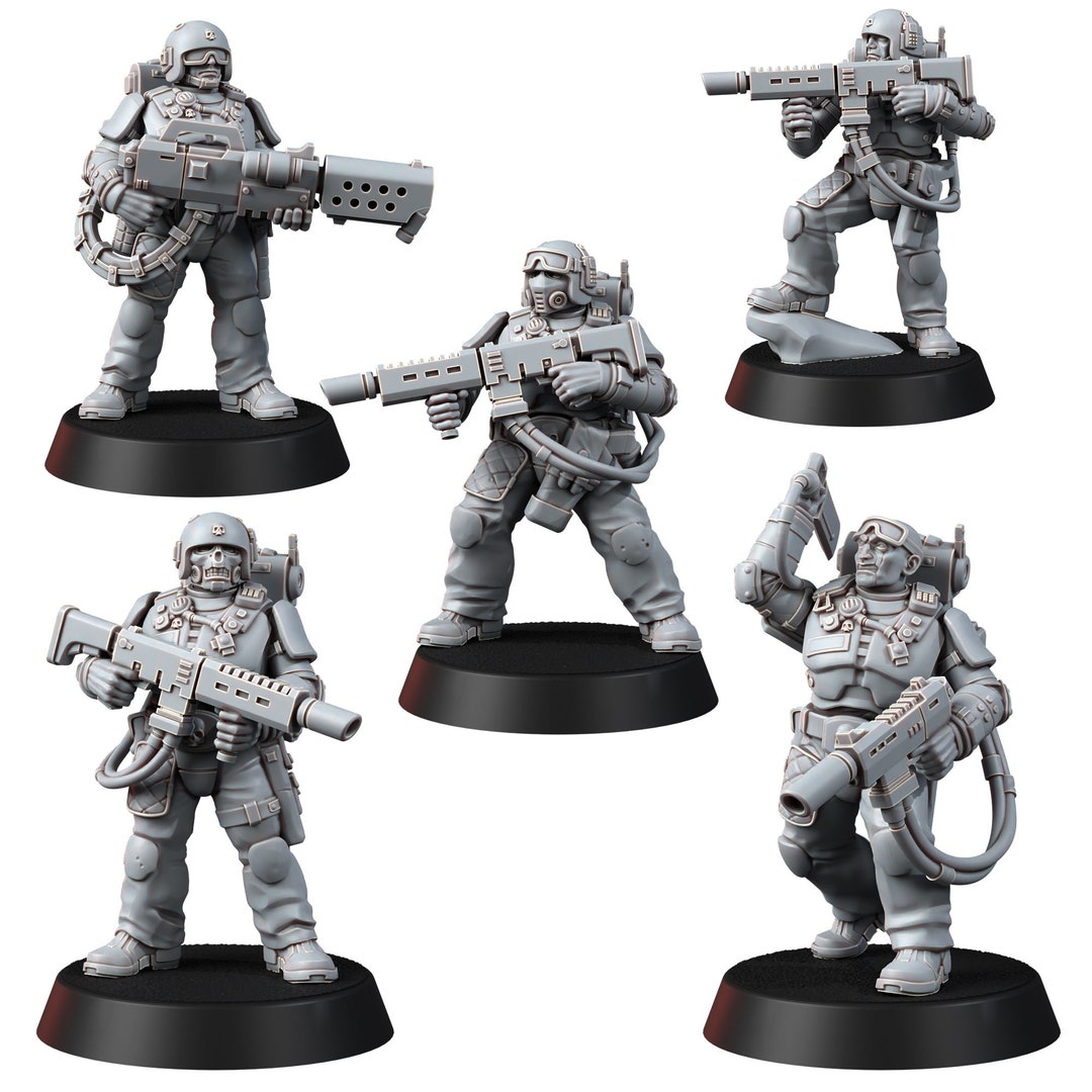 Veterans | Guard | Proxy | Tabletop | Wargaming | Red Pilgrim ...