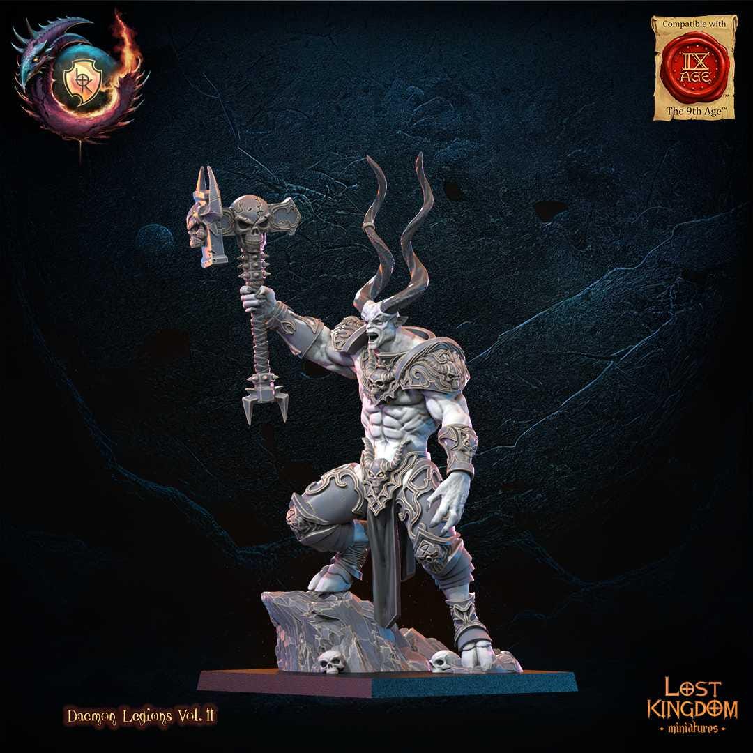 28mm Clawed Fiend Hero | Chaos | Proxy | Tabletop | Wargaming | Lost ...