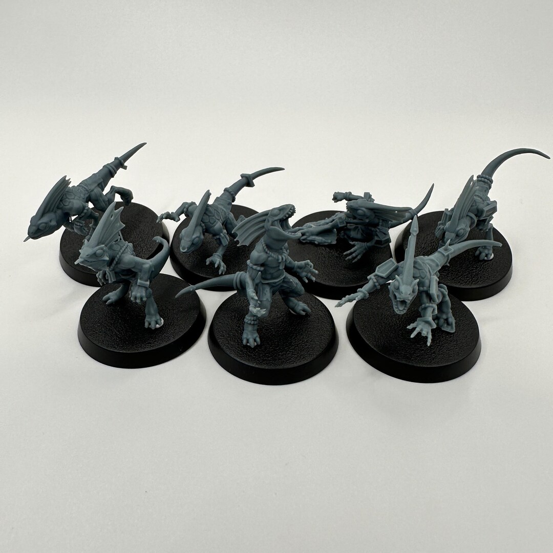 28mm Lizard Team - Etsy