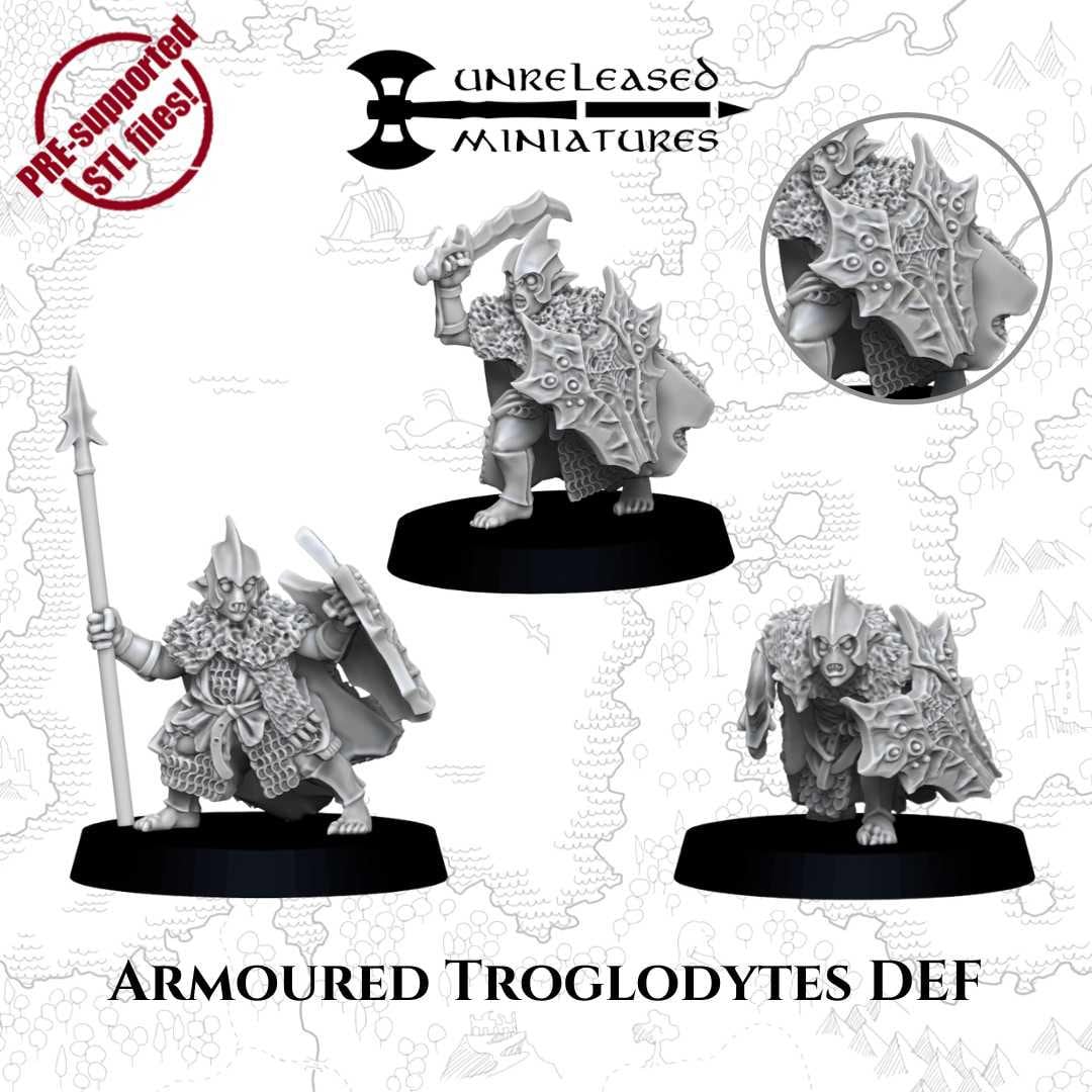 Armoured Troglodytes DEF | Middle Earth | Goblins of the Cave ...