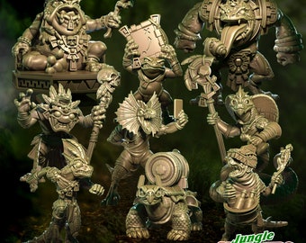 Punga Jungle Avengers slann Full Team 17 Models fantasy Football ...