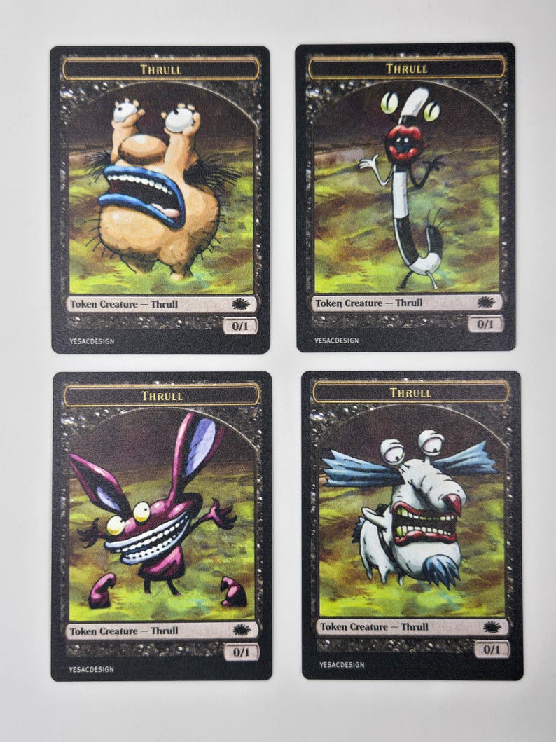 Magic the Gathering Thrull Tokens - Ahh Real Monsters - Etsy