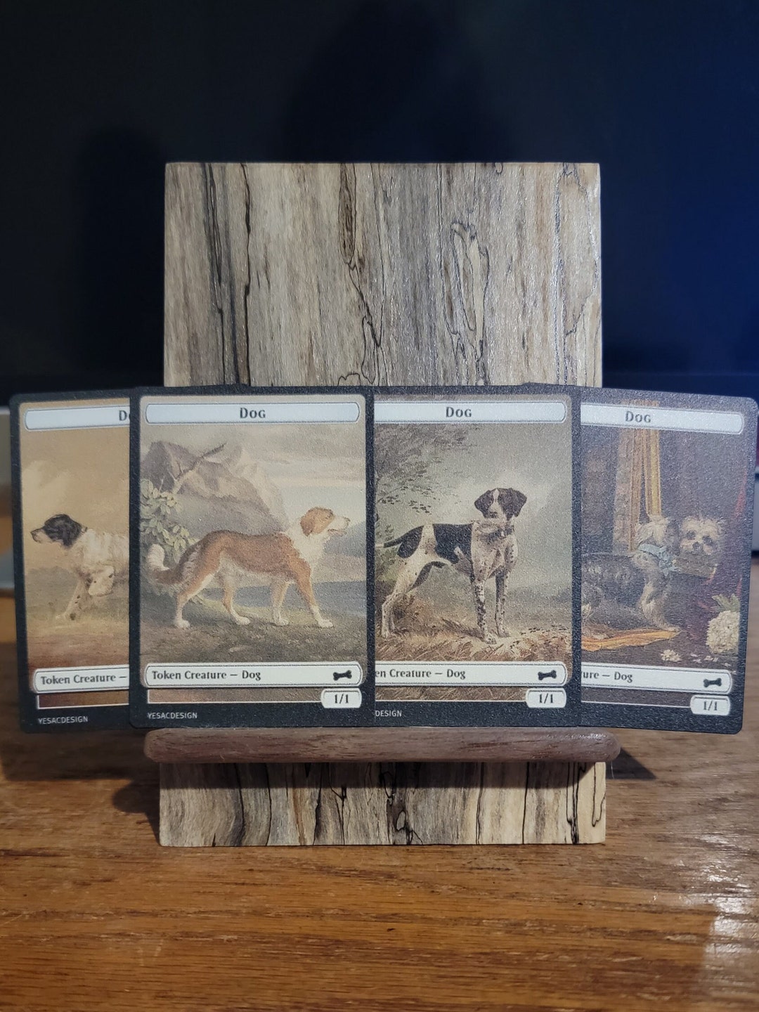 Magic the Gathering Dog Tokens Good Boy Paintings - Etsy