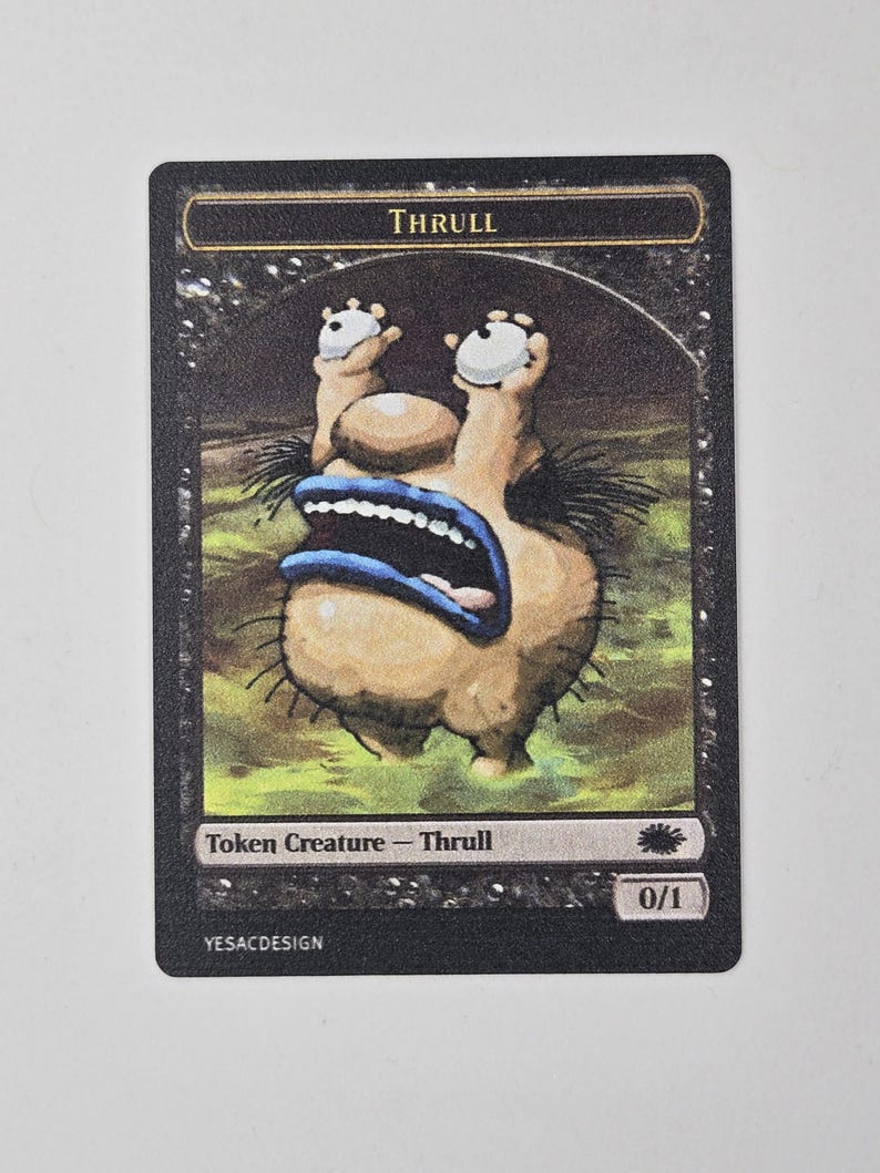 Magic the Gathering Thrull Tokens - Ahh Real Monsters - Etsy