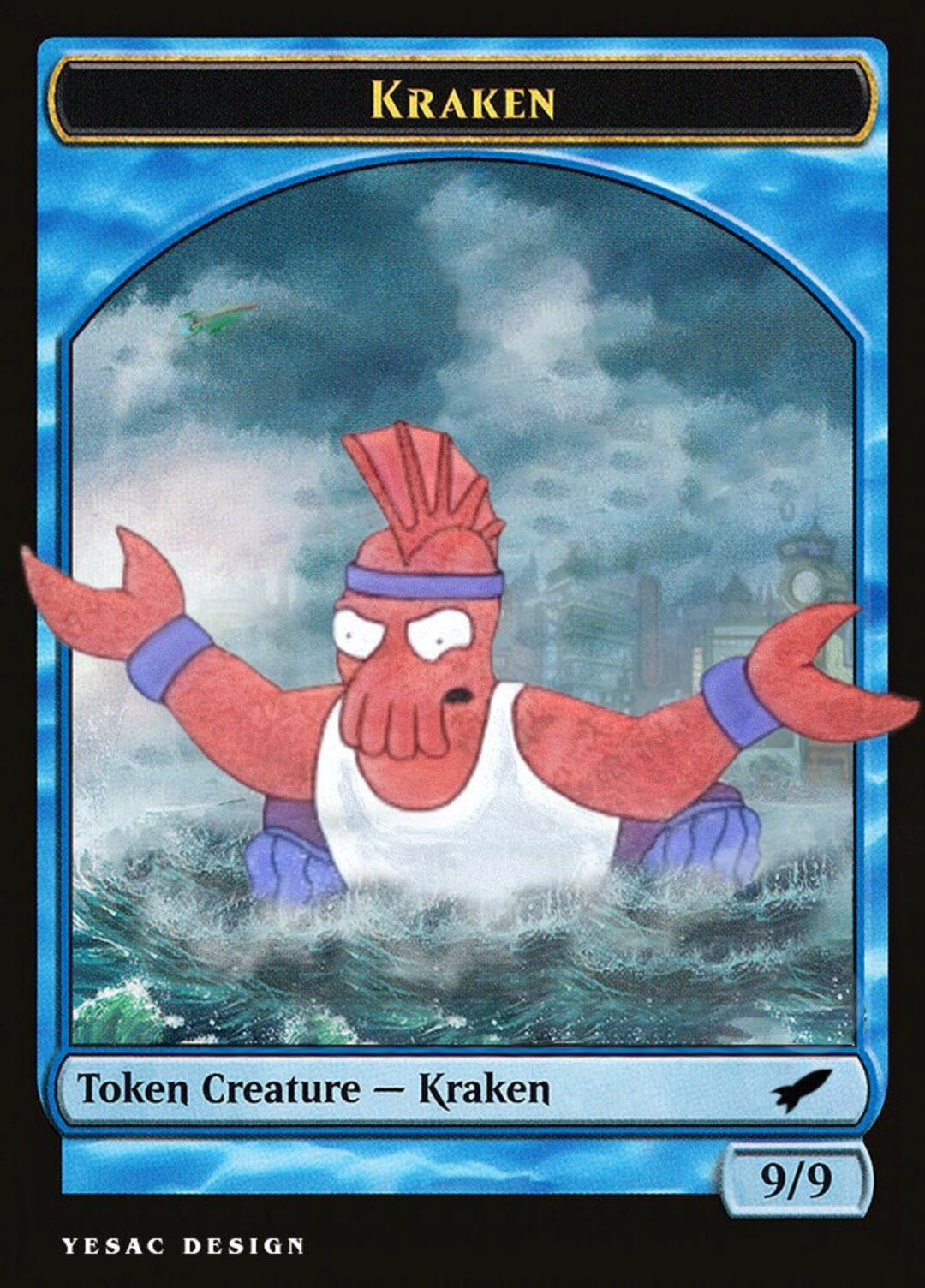 X4 Magic the Gathering Kraken Token Zoidberg - Etsy