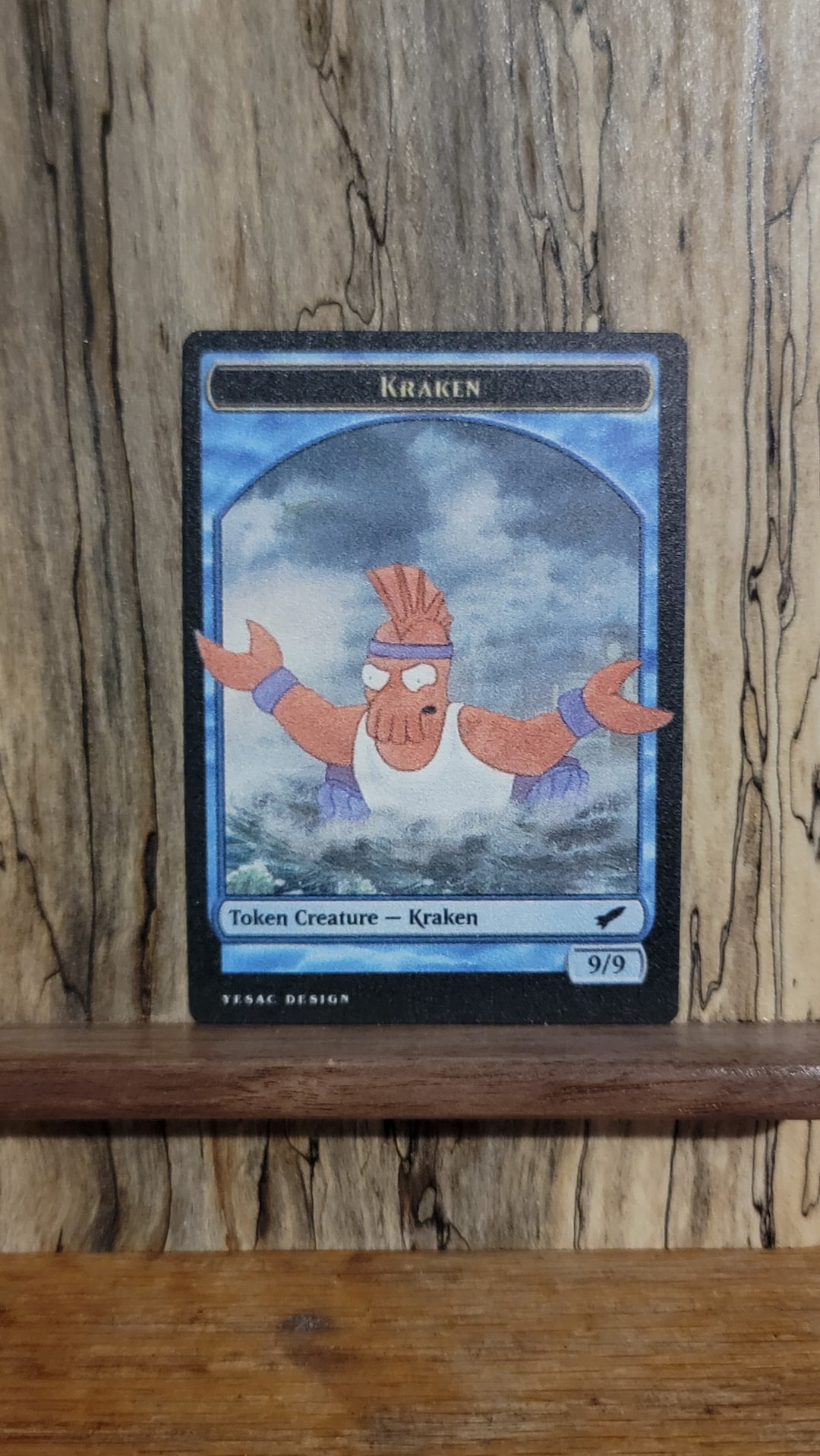 X4 Magic the Gathering Kraken Token - Zoidberg - Etsy