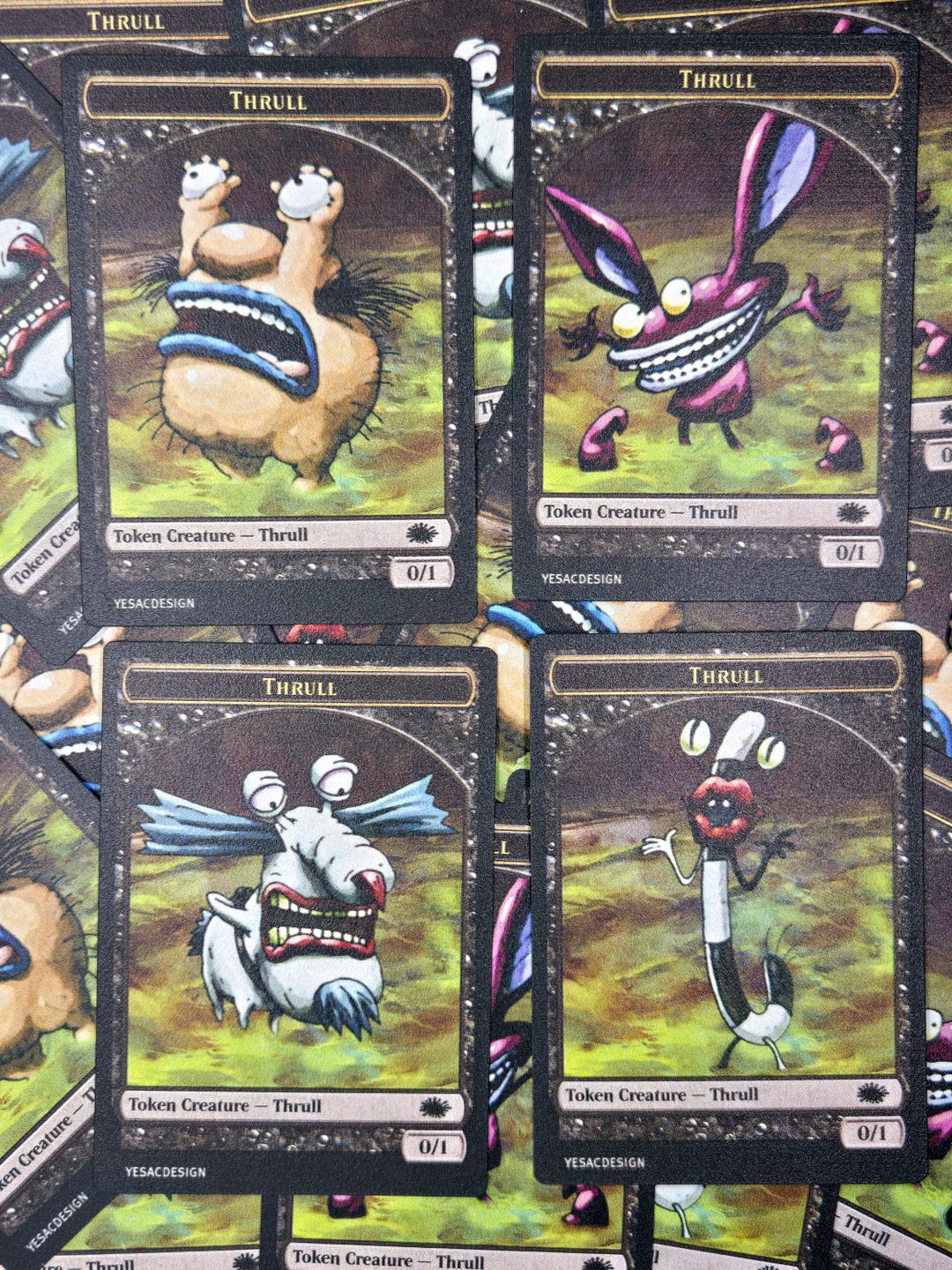 Magic the Gathering Thrull Tokens - Ahh Real Monsters - Etsy