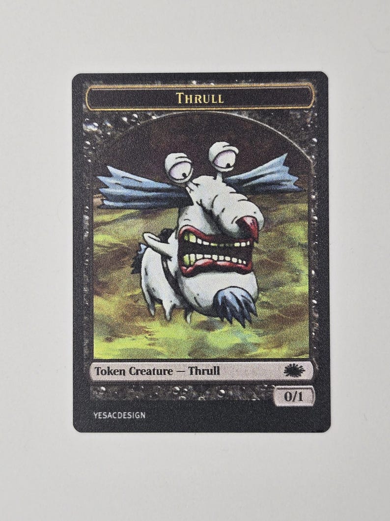 Magic the Gathering Thrull Tokens - Ahh Real Monsters - Etsy