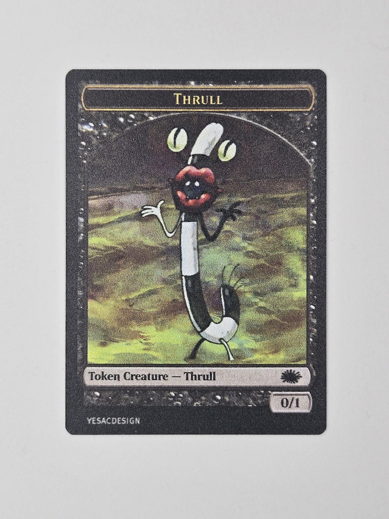 Magic the Gathering Thrull Tokens - Ahh Real Monsters - Etsy