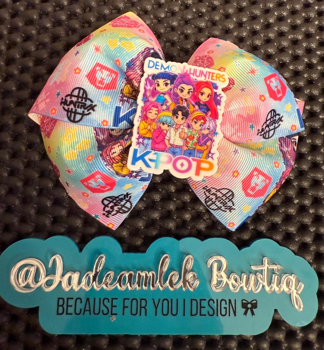 Kpop Huntrix , Kpop Demon Hunters Bow, Jinu Manga Bow, Regalo Para ...