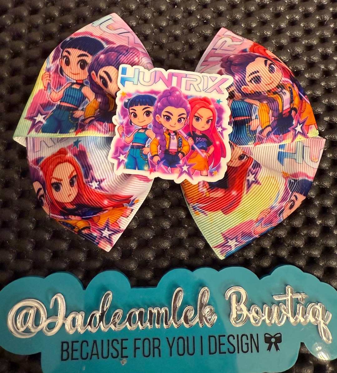 Kpop Huntrix , Kpop Demon Hunters Bow, Jinu Manga Bow, Regalo Para ...