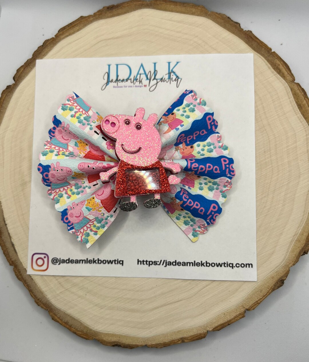 Peppa Pig Clip Pinzas Para El Pelo Cintillos Lazos Para - Etsy