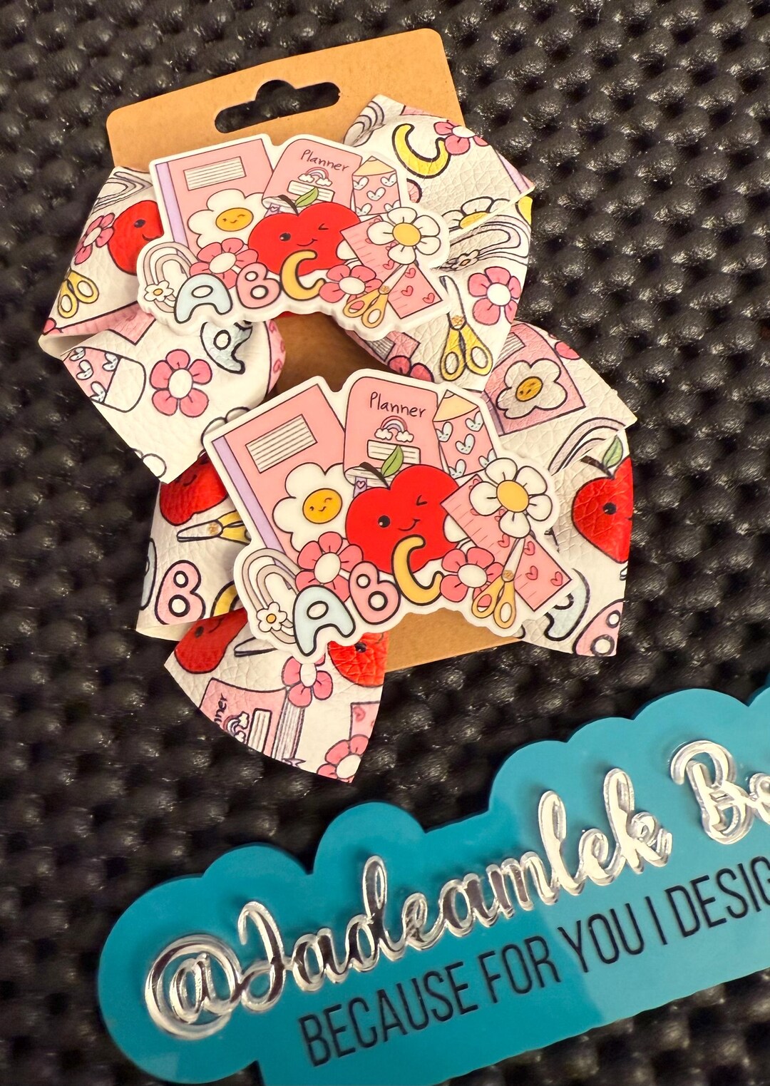 Lazos De Escuela, Regreso a Clases/ Pigtails / Bows for Girl, Lazos ...