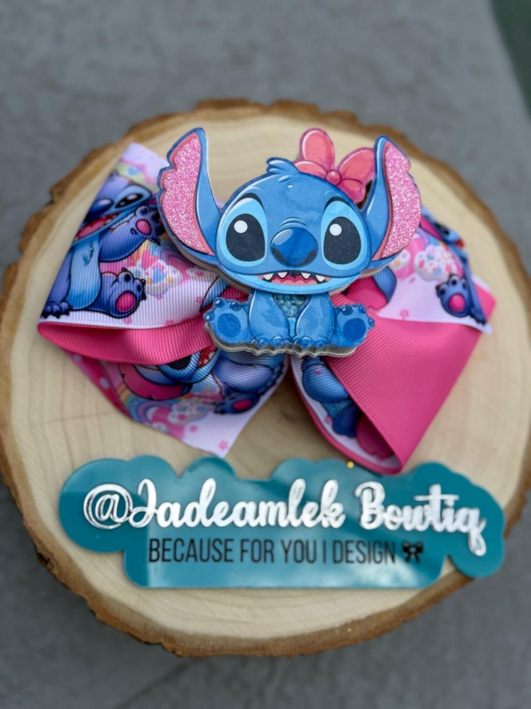 Stitch 6” /stitch Bow Movie /pinzas Para El Cabello De Stitch/pinza ...