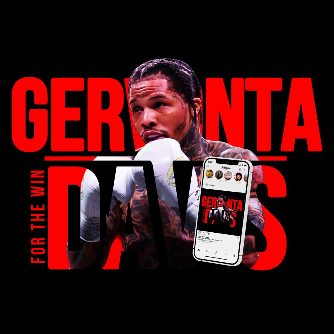 Gervonta Davis PNG T-shirt Design, Tank Davis PNG for Sublimation - Etsy