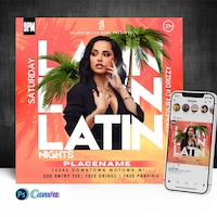 Editable Motion/animated Club Flyer Canva Template Cinco De Mayo - Etsy