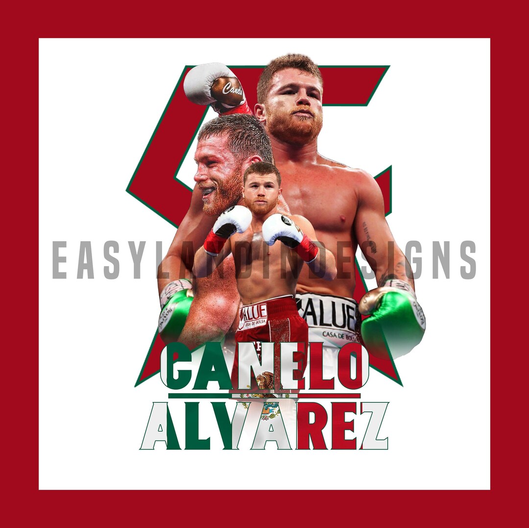 2 Canelo Alvarez PNG IMAGES for Sublimation - Etsy