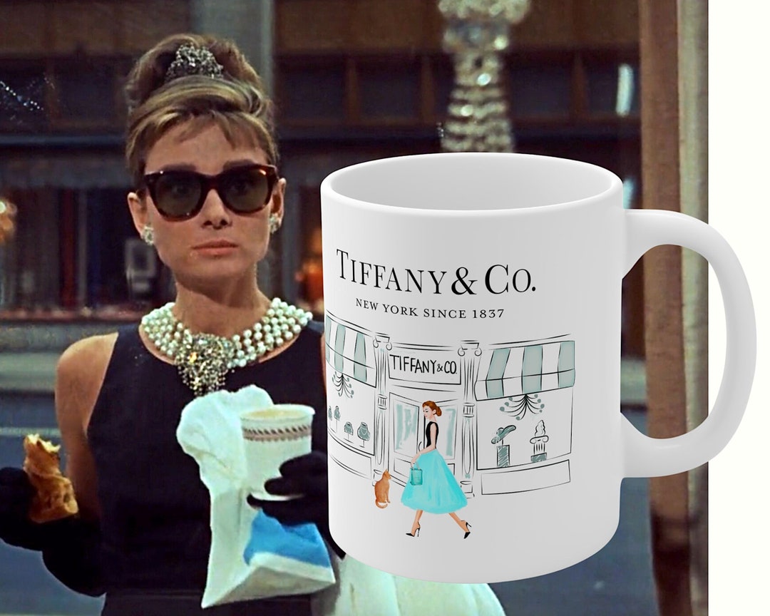 Tiffany and Co Breakfast at Tiffany's Audrey Hepburn Cup Mug Tiffany ...