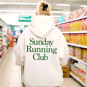 Sunday Running Club Hoodies Wellness Running Club Runner Joggers ...