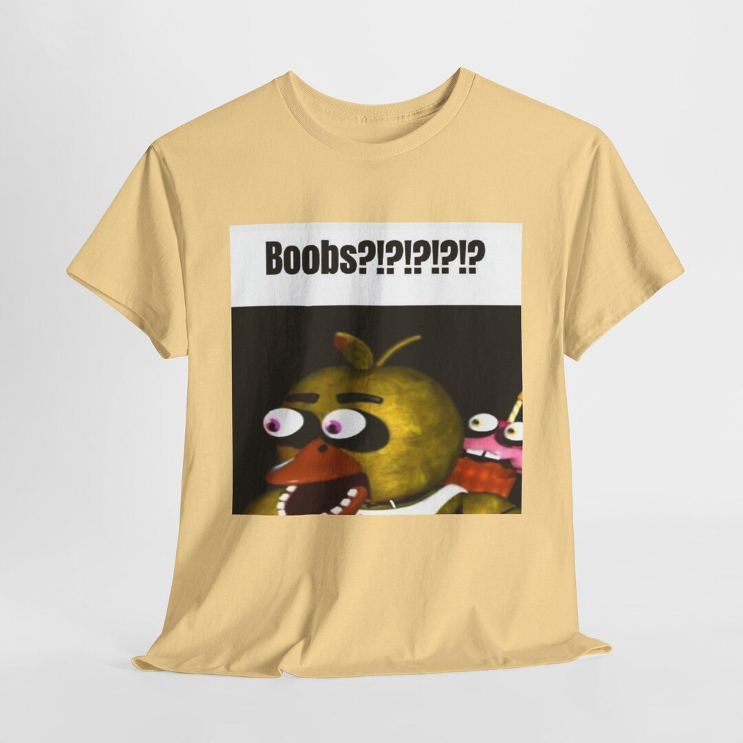 FNAF Chica Freddy Five Nights at Freddy's Meme T-shirt - Etsy UK