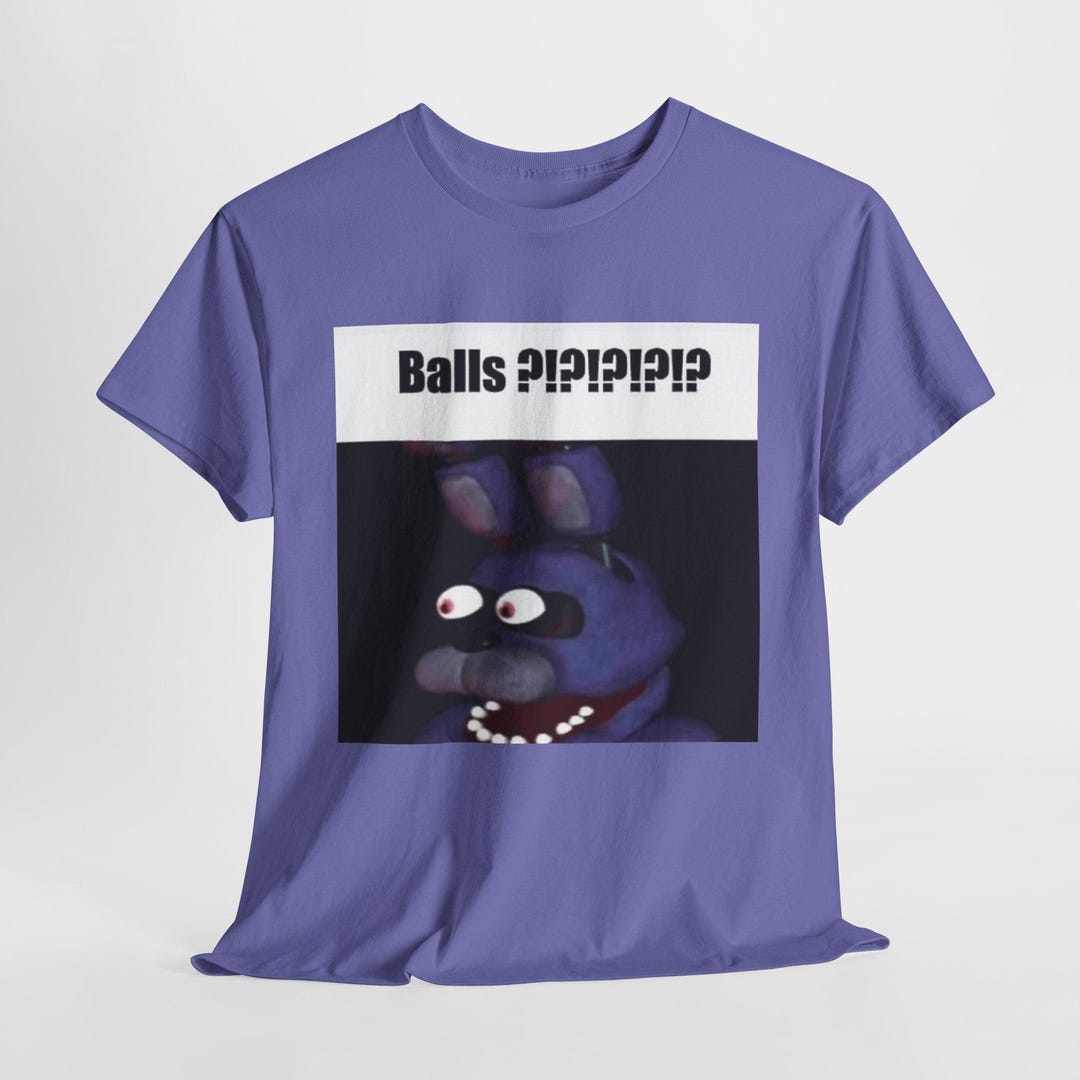 Bonny Balls Freddy Fazbear FNAF Five Nights at Freddy's Meme T-shirt - Etsy UK
