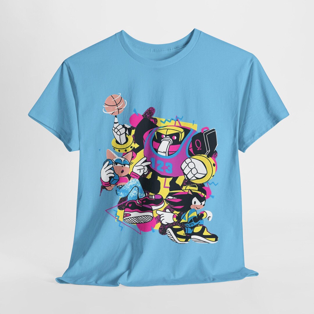 Sonic Shadow Rouge Sega Game Unisex Heavy Cotton Tee - Etsy