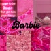 Barbie-inpired Desktop Wallpaper Set - Etsy