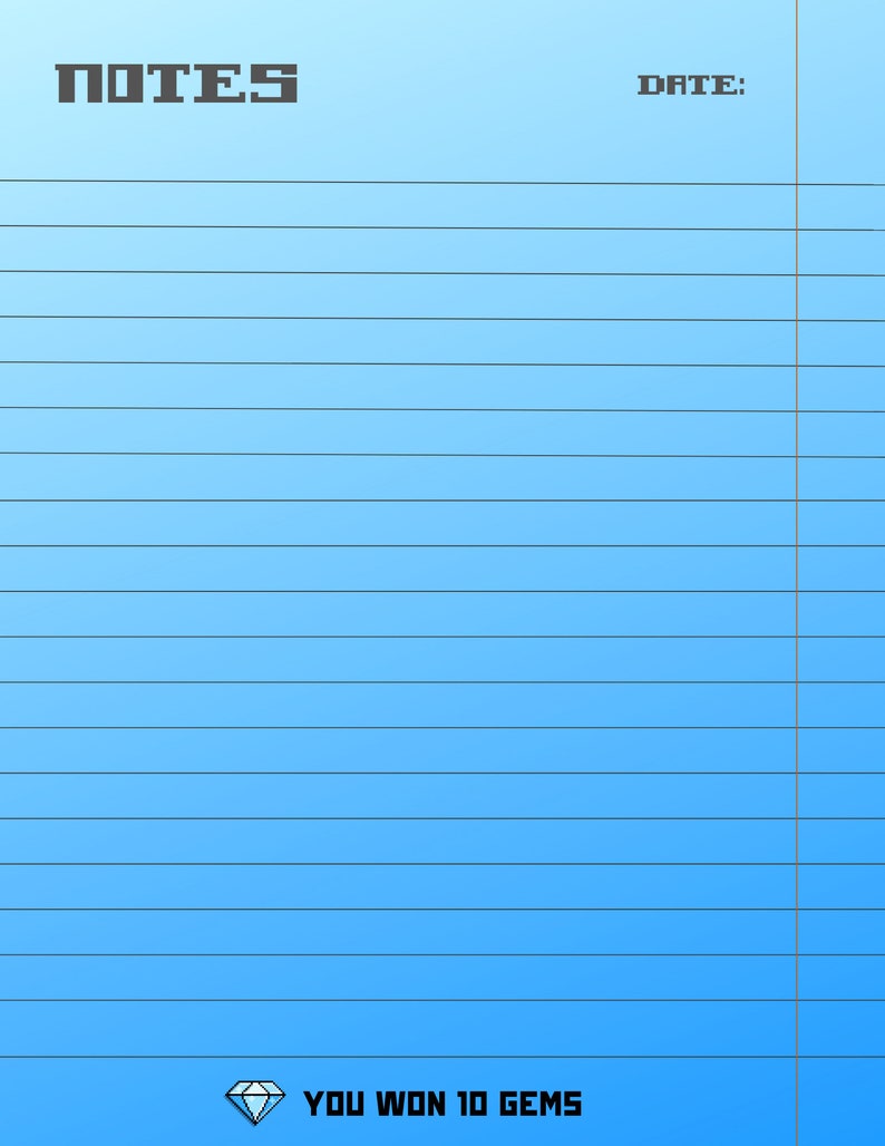 Pixelated Video Game Inspired Notebook - Etsy