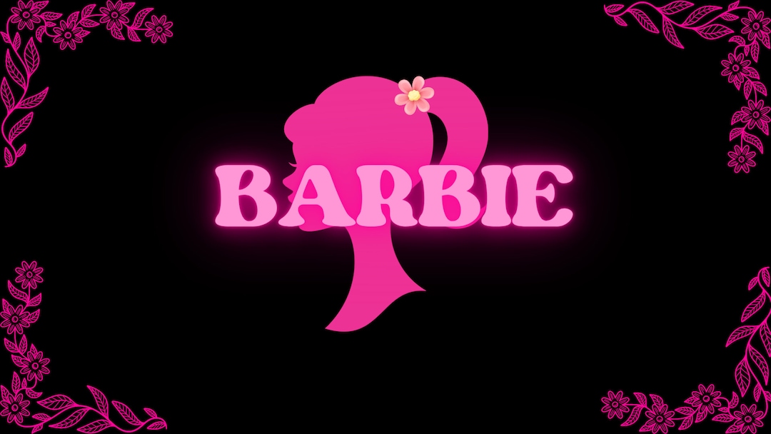 Barbie-inpired Desktop Wallpaper Set - Etsy