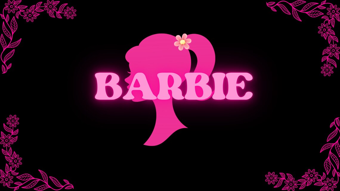 Barbie-inpired Desktop Wallpaper Set - Etsy