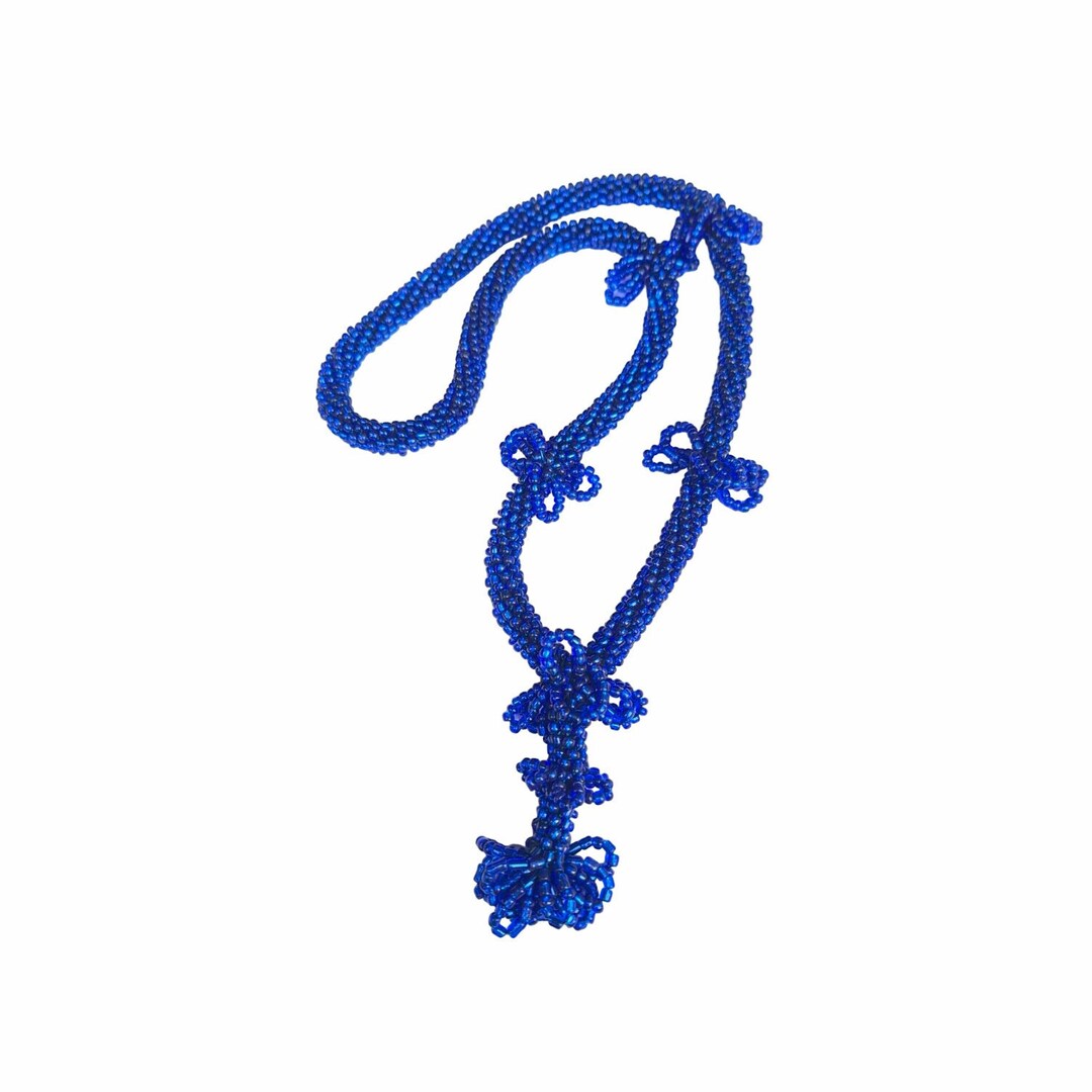 Neon Blue Premium Quality Handmade Macedonia Makedonia Dance Beads ...