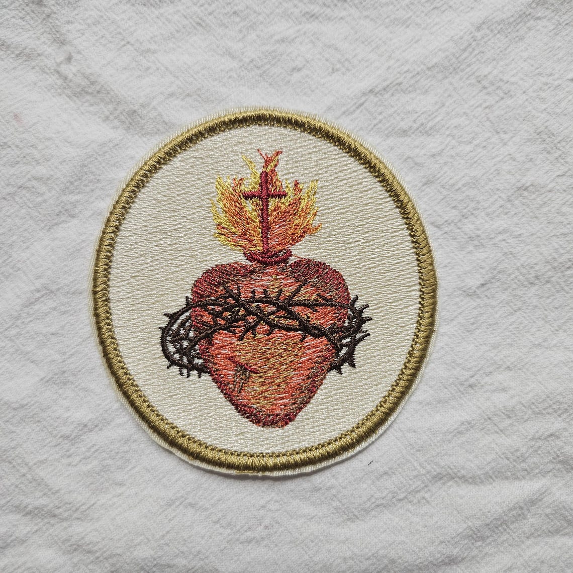 Sacred Heart of Jesus Patch - Etsy