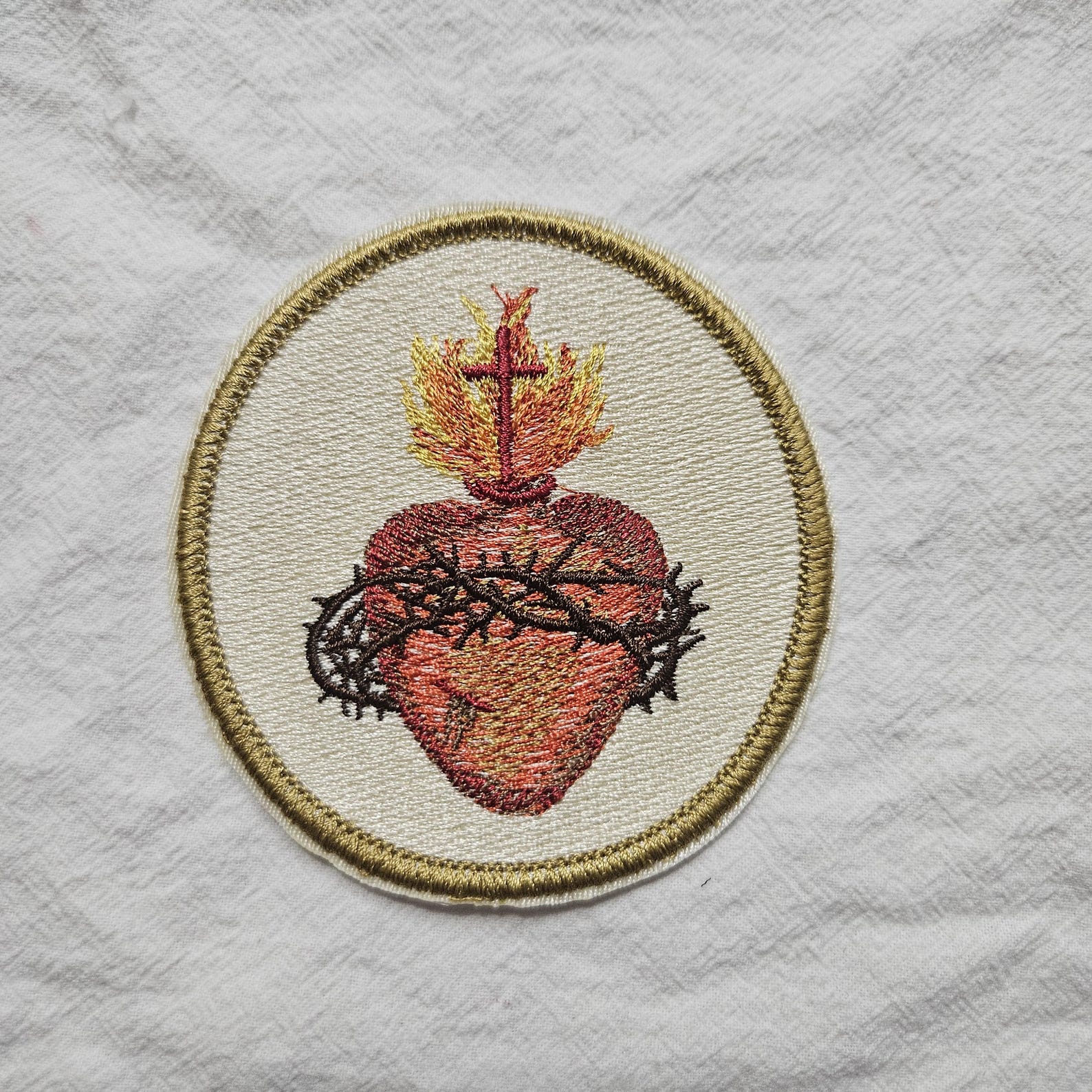Sacred Heart of Jesus Patch - Etsy