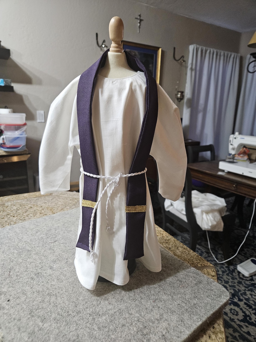 13 Inch Alb and Cincture - Etsy