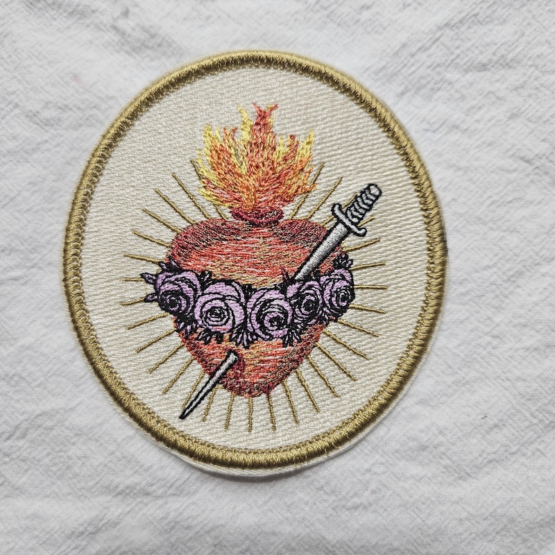 Virgin Mary Patch - Etsy