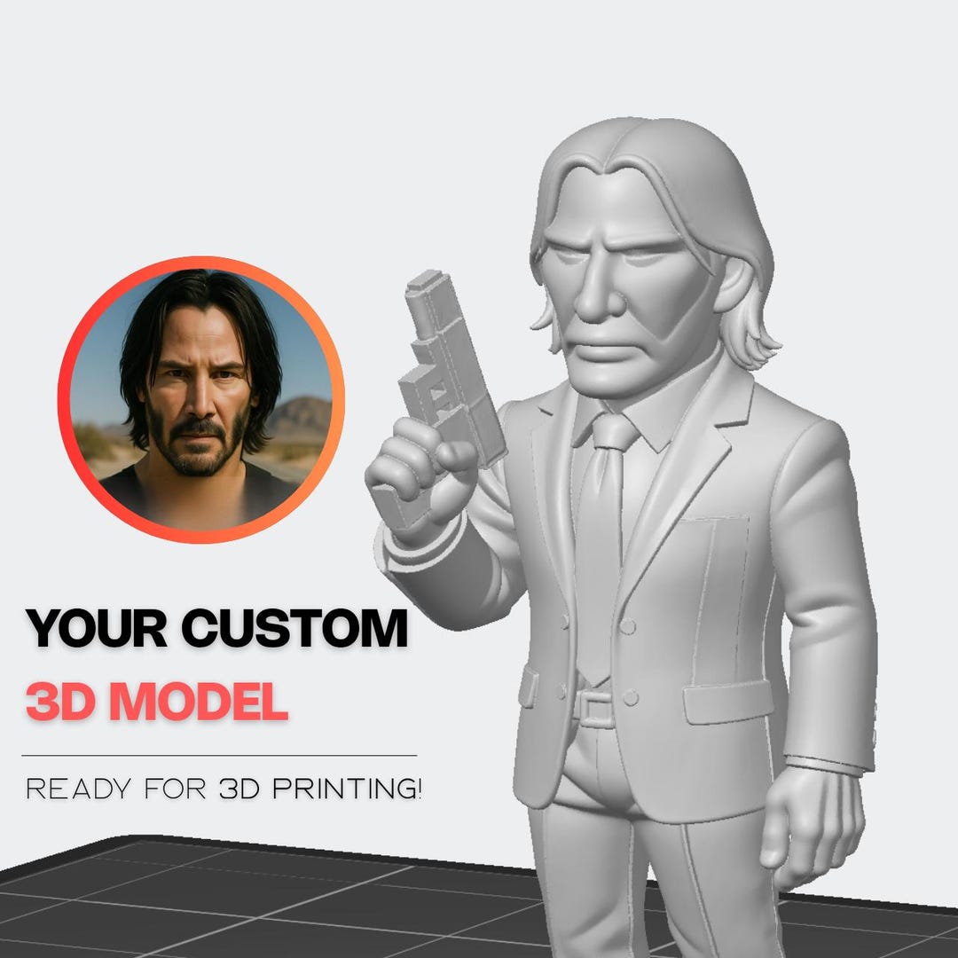 Your Custom Print Ready 3d Model - Etsy