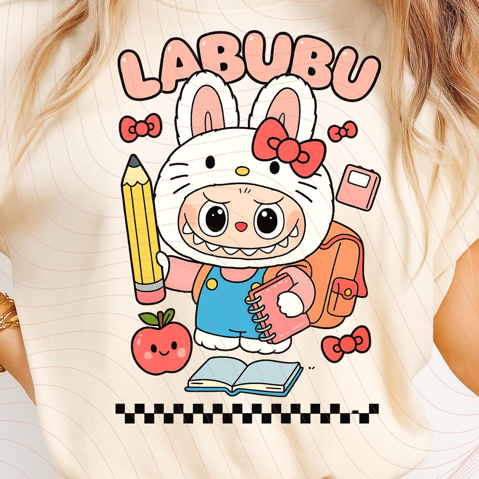 Labubu Back to School PNG | Kawaii Monster Clipart for Teachers & Kids ...
