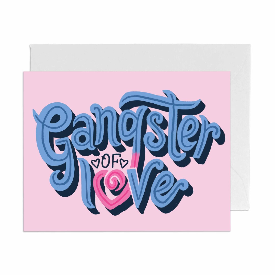 Love Gangster Card, Gangster of Love Greeting Card, the Joker Song ...