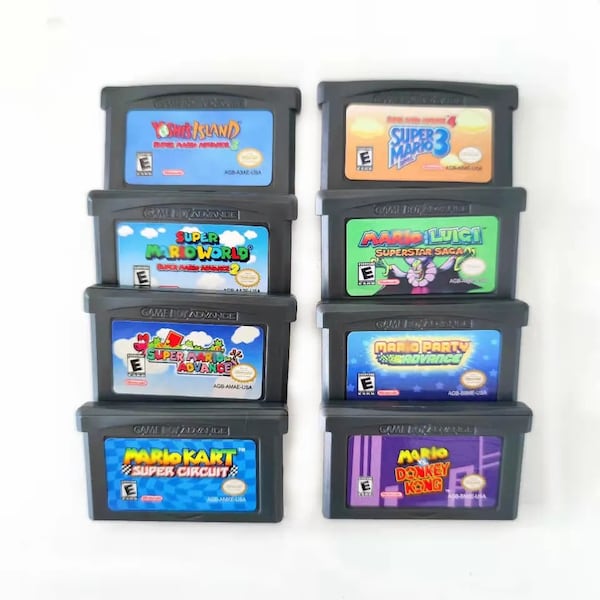 Mario Gameboy Advance Games - Etsy