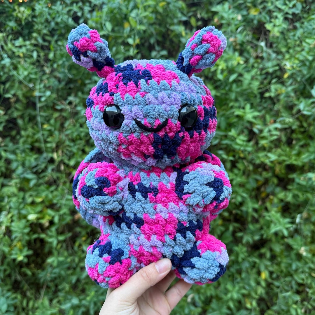 Love Bug Crochet Plushie, Stuffed Animal, Valentines Gifts, Amigurumi ...
