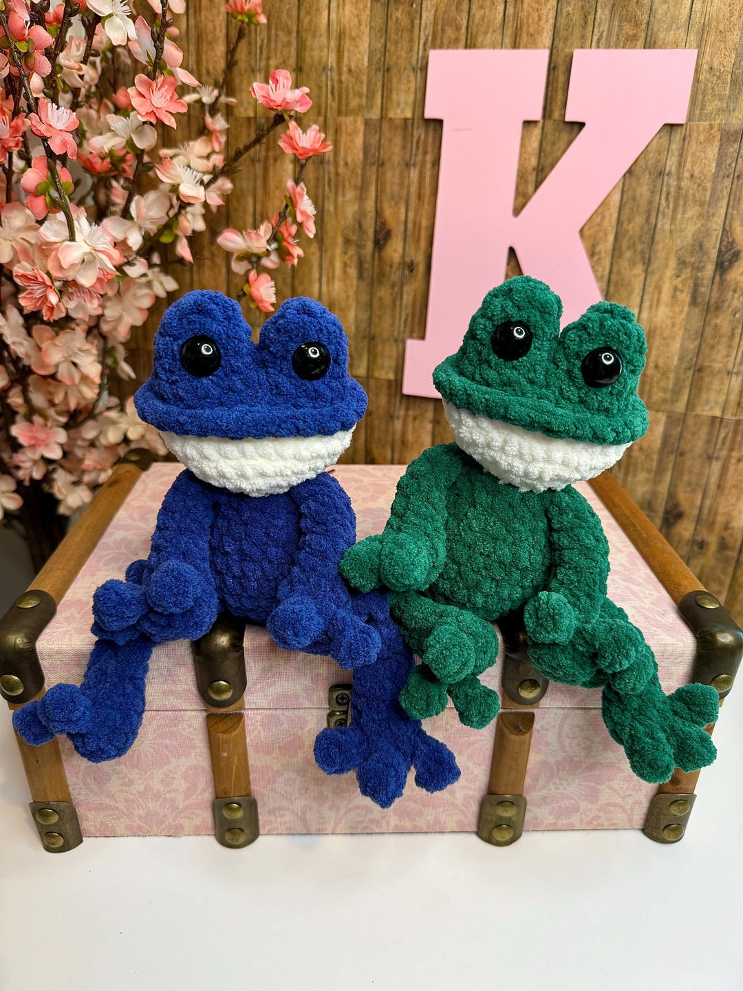 Crocheted Frog, Amigurumi Plush Toy, Handmade Stuffed Animal - Etsy