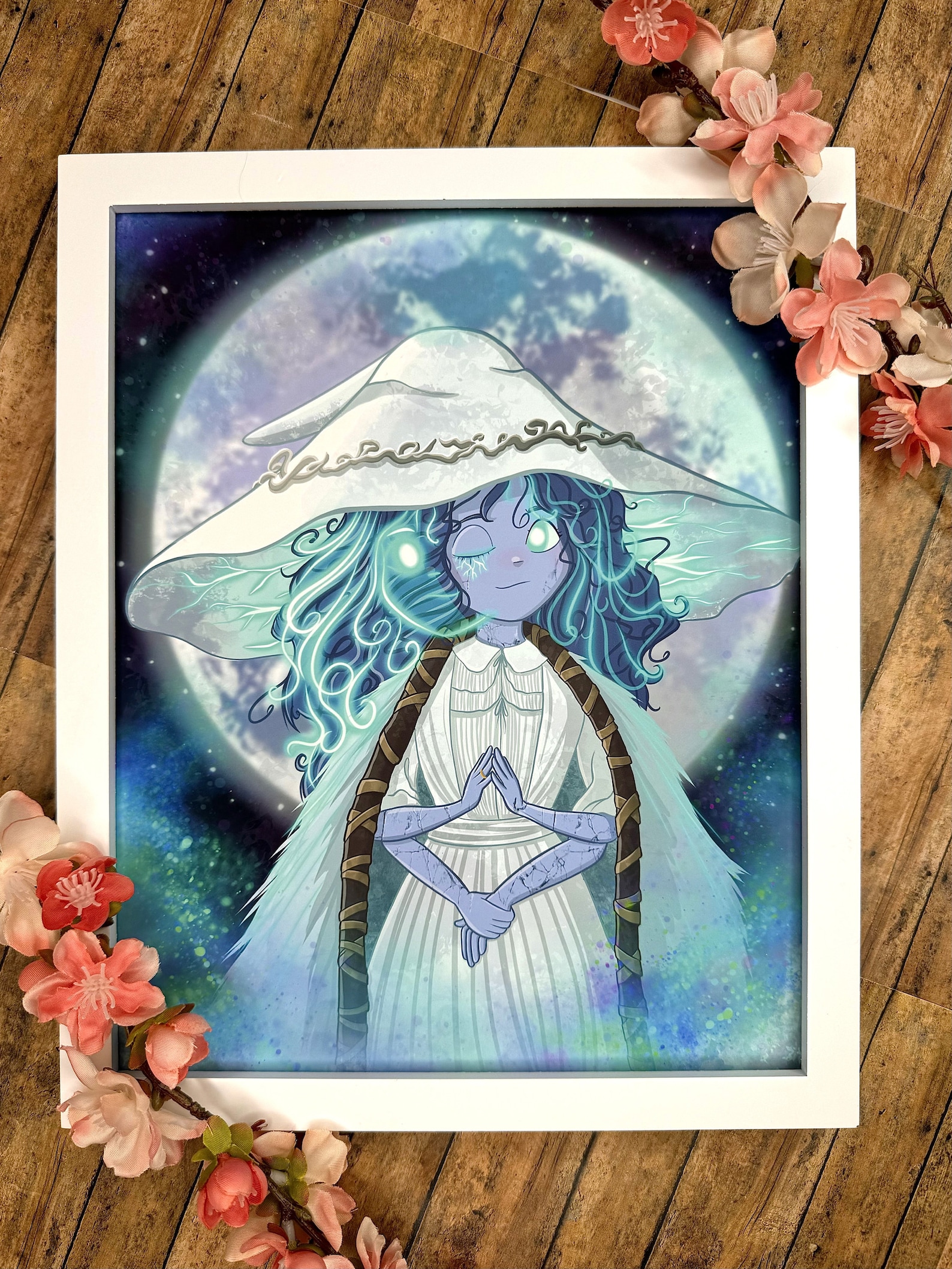 Ranni the Witch, Elden Ring Fan Art, Lady Ranni Wall Decor, Gaming Wall ...