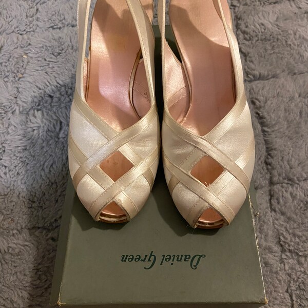 Satin Slippers - Etsy