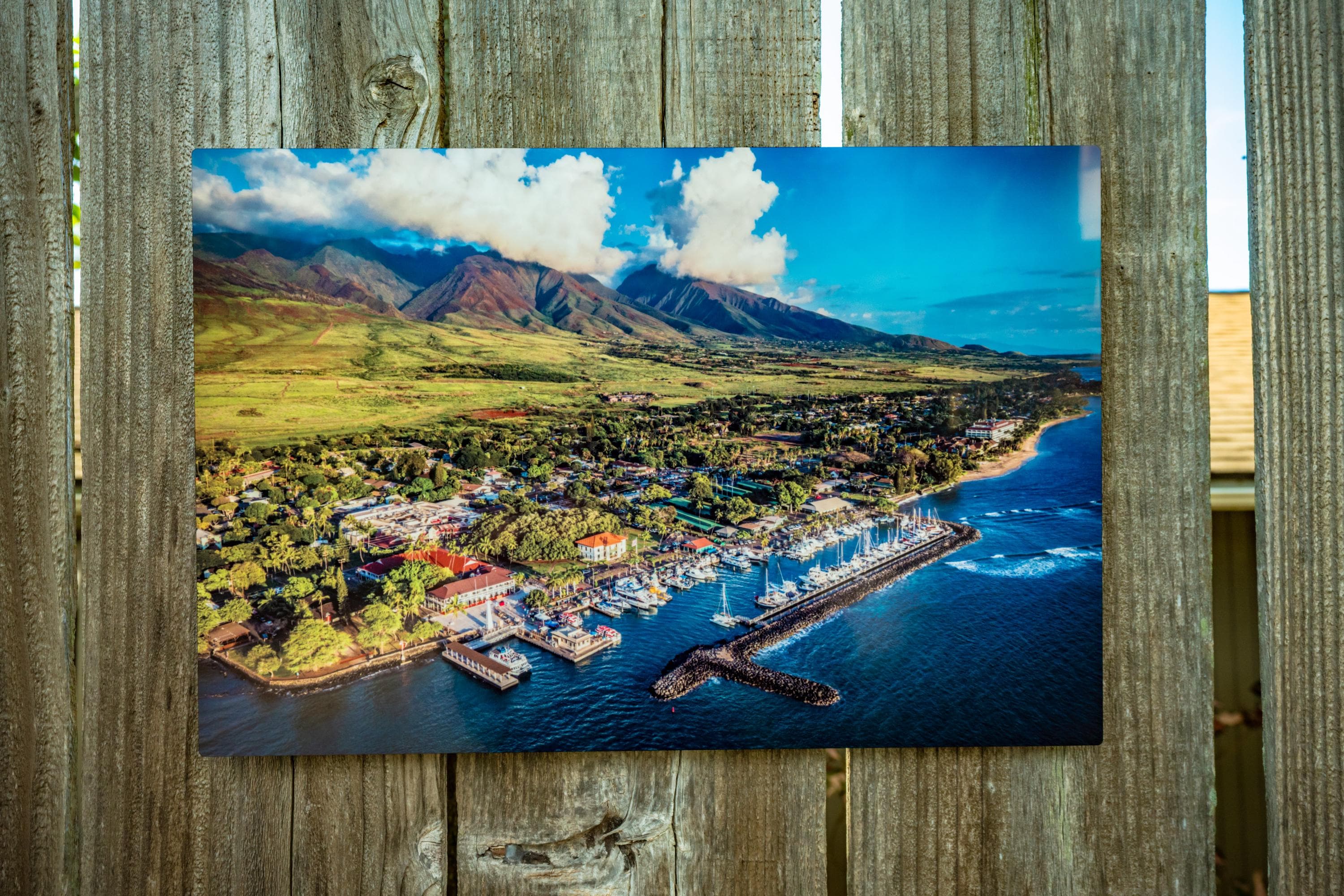 Lahaina, Maui Aerial Landscape Photography Prints • Lustre Paper ...