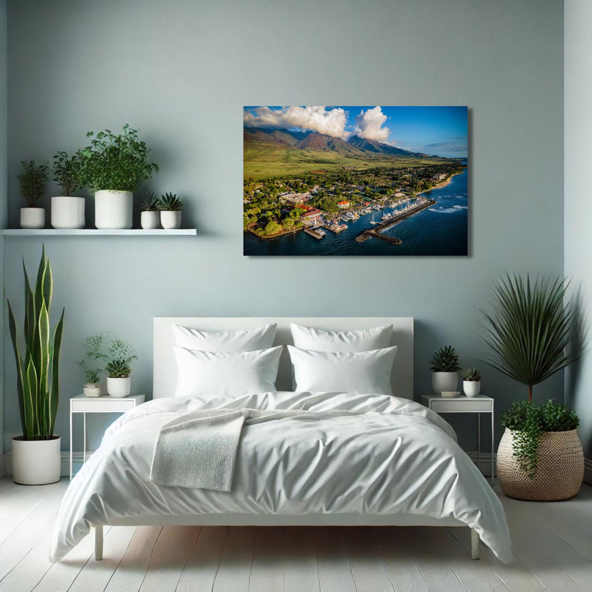 Lahaina, Maui Aerial Landscape Photography Prints • Lustre Paper ...
