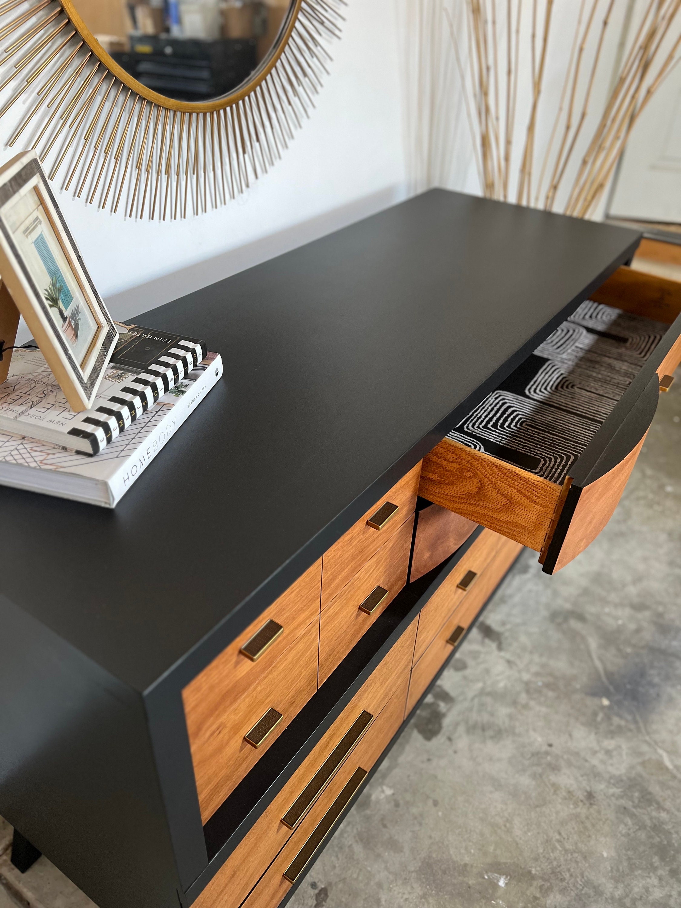 SOLD Refinished MCM Dresser - Etsy