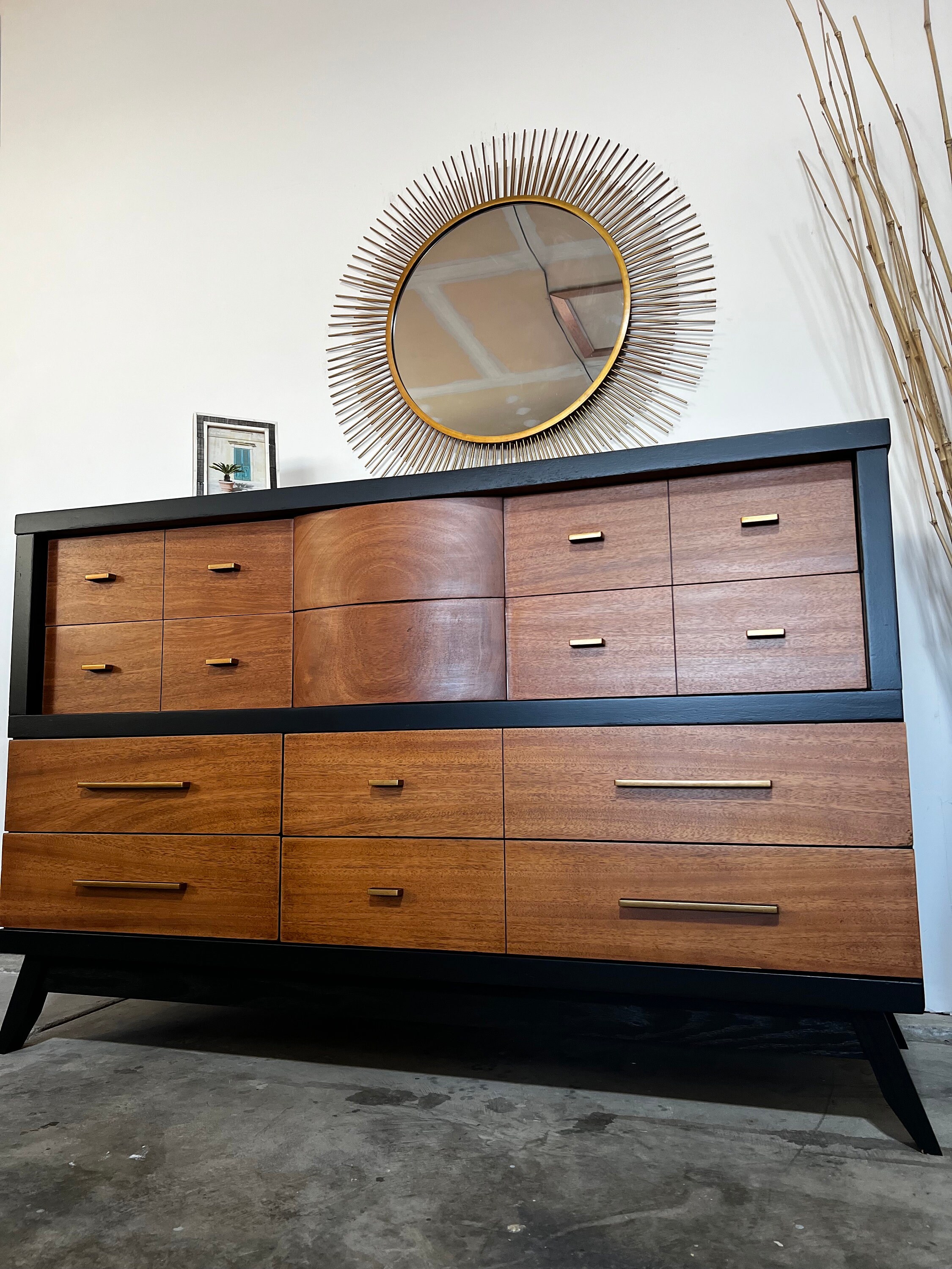 SOLD Refinished MCM Dresser - Etsy